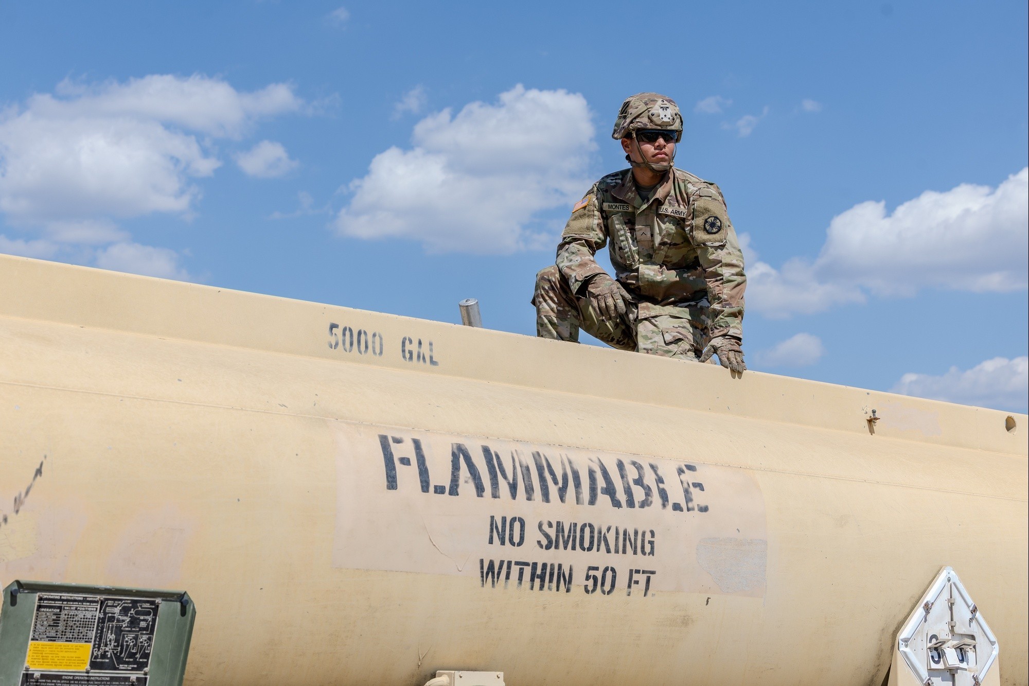 61st Quartermaster Battalion conducts fuel system supply point training ...