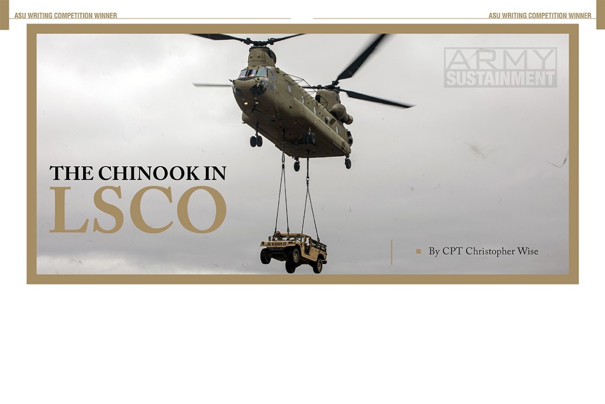 The Chinook in LSCO | Article | The United States Army