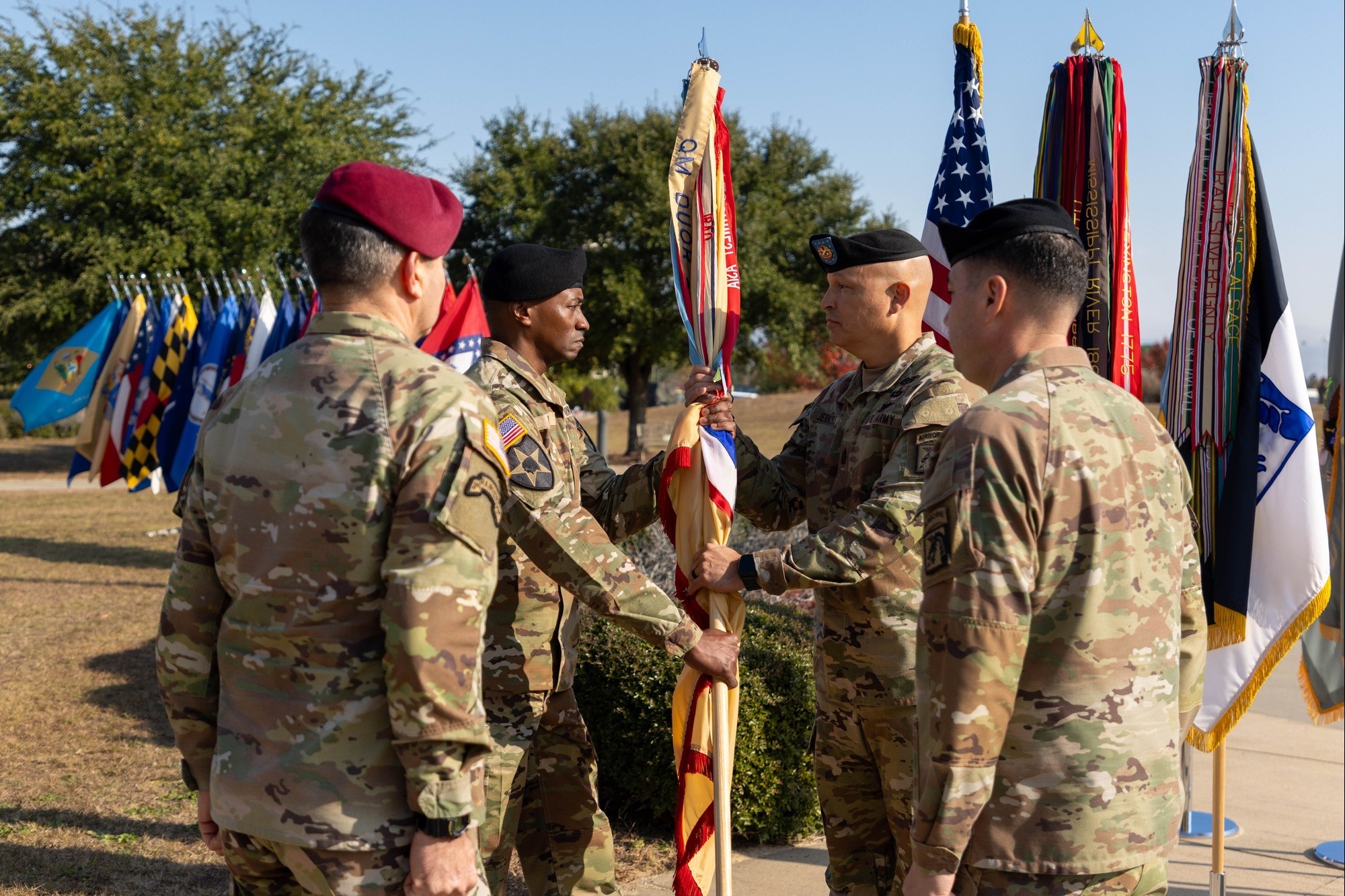 3rd Corps Sustainment Command Bids Farewell to Former Commander During ...