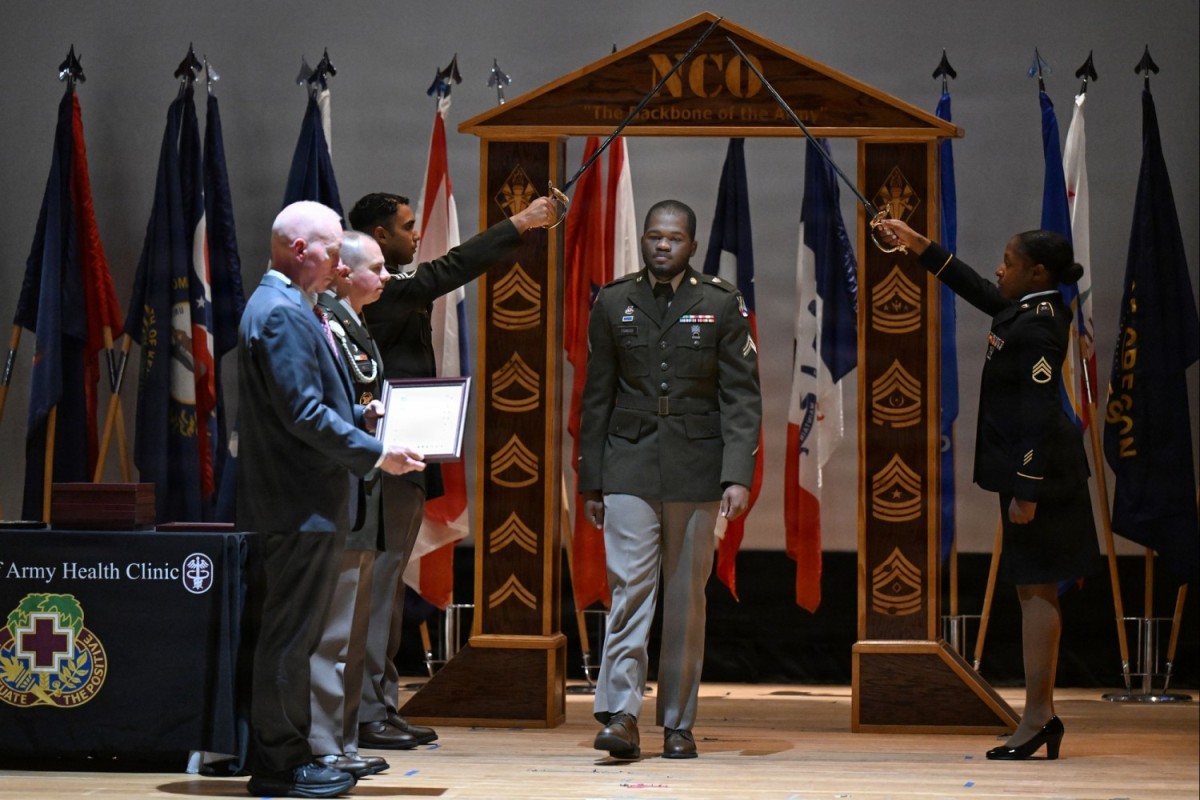 Fort Jackson inducts 15 Soldiers into NCO Corps | Article | The United ...