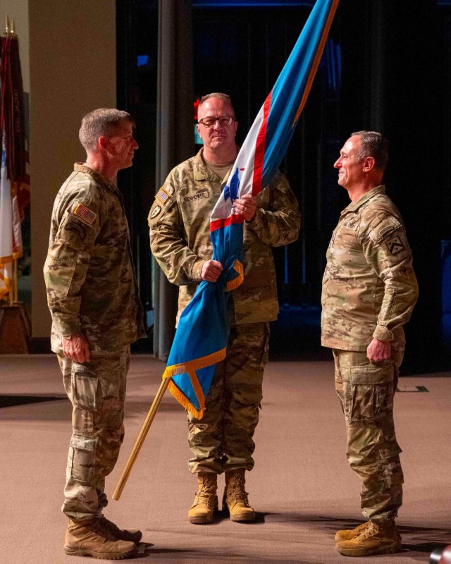 Lt. Gen. Jim P. Isenhower assumes command over the Combined Arms ...