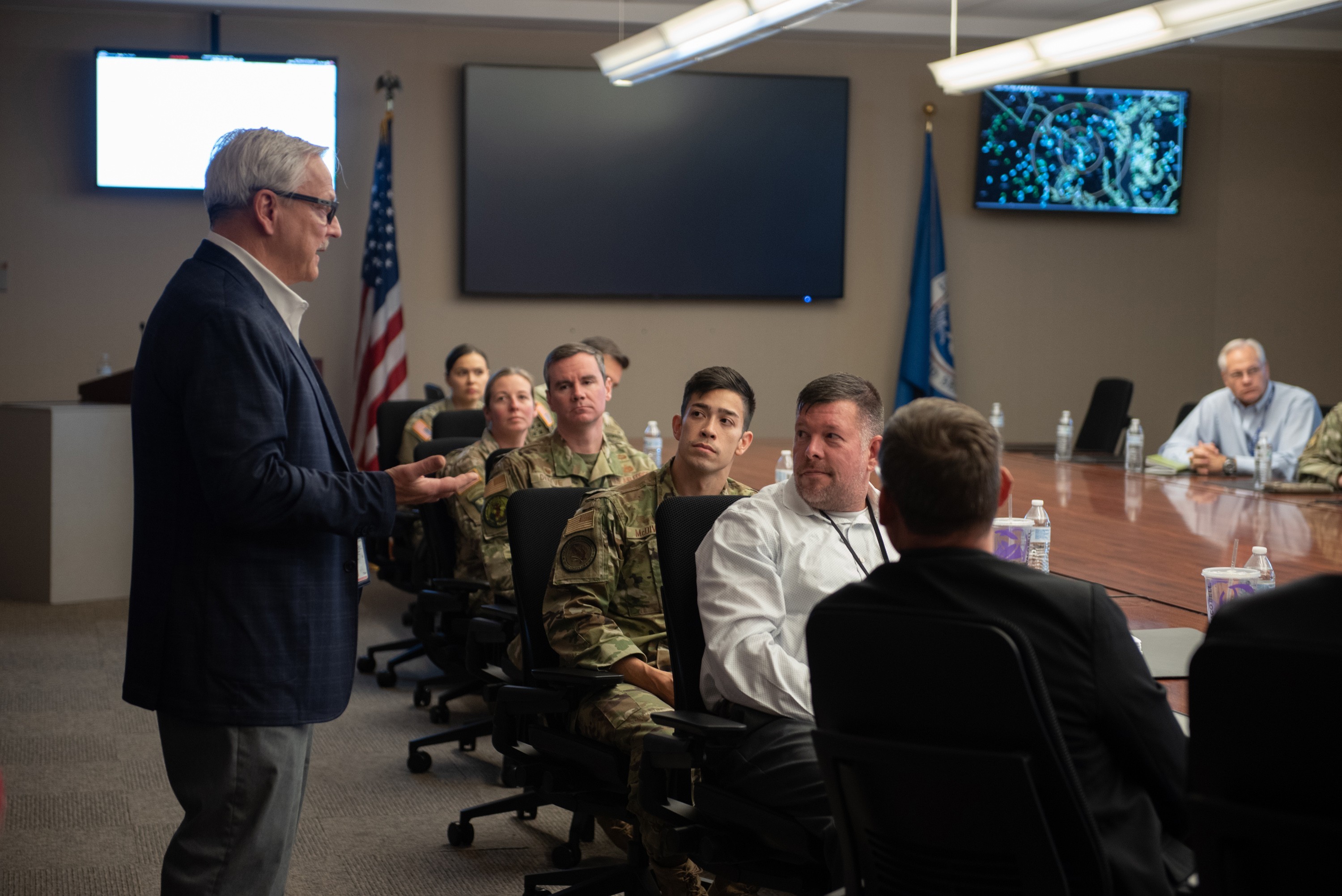 JIATF-401 visits NCRCC, emphasizes data sharing, interagency unity to ...
