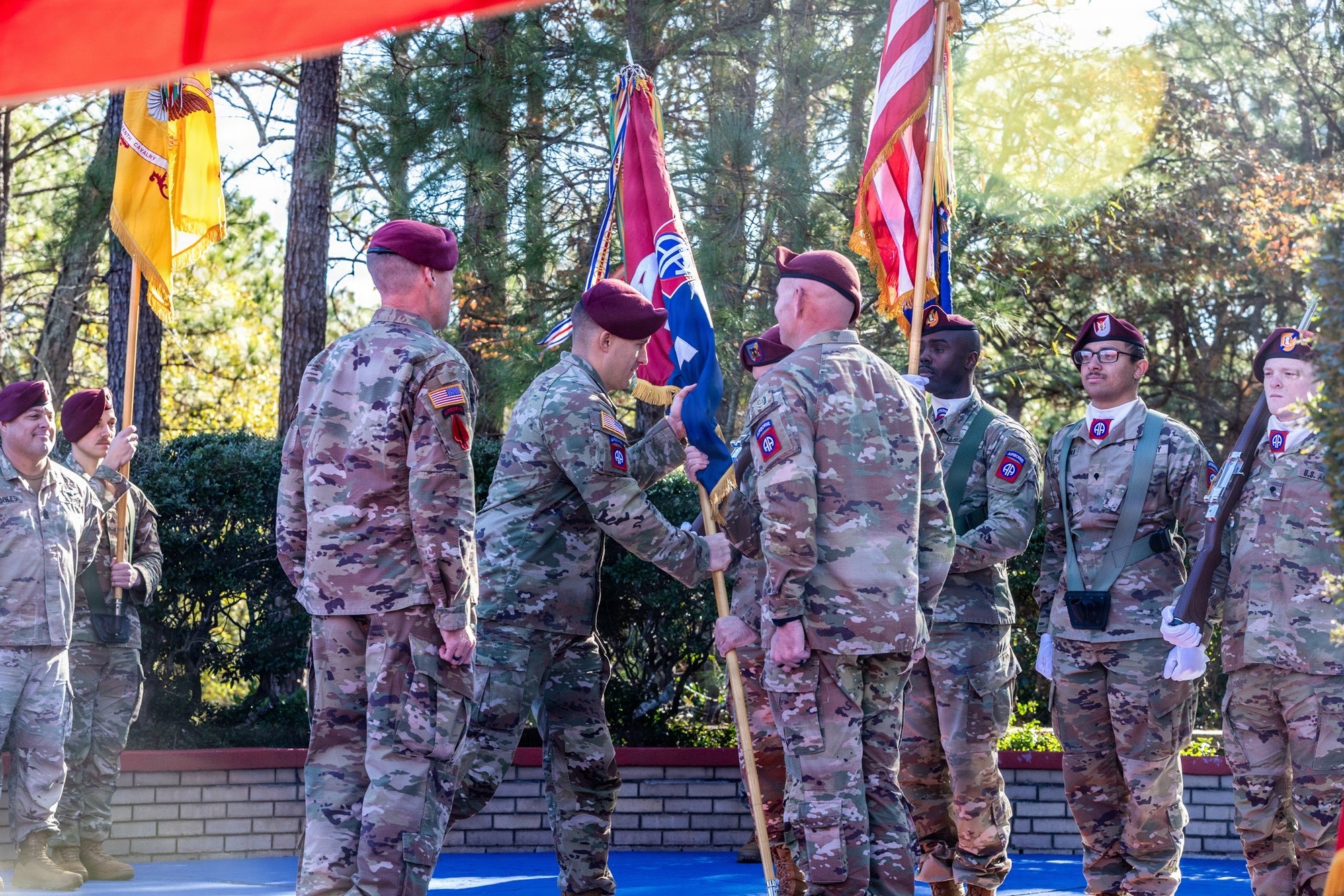 Brigade change of command ceremony welcomes new senior enlisted advisor ...