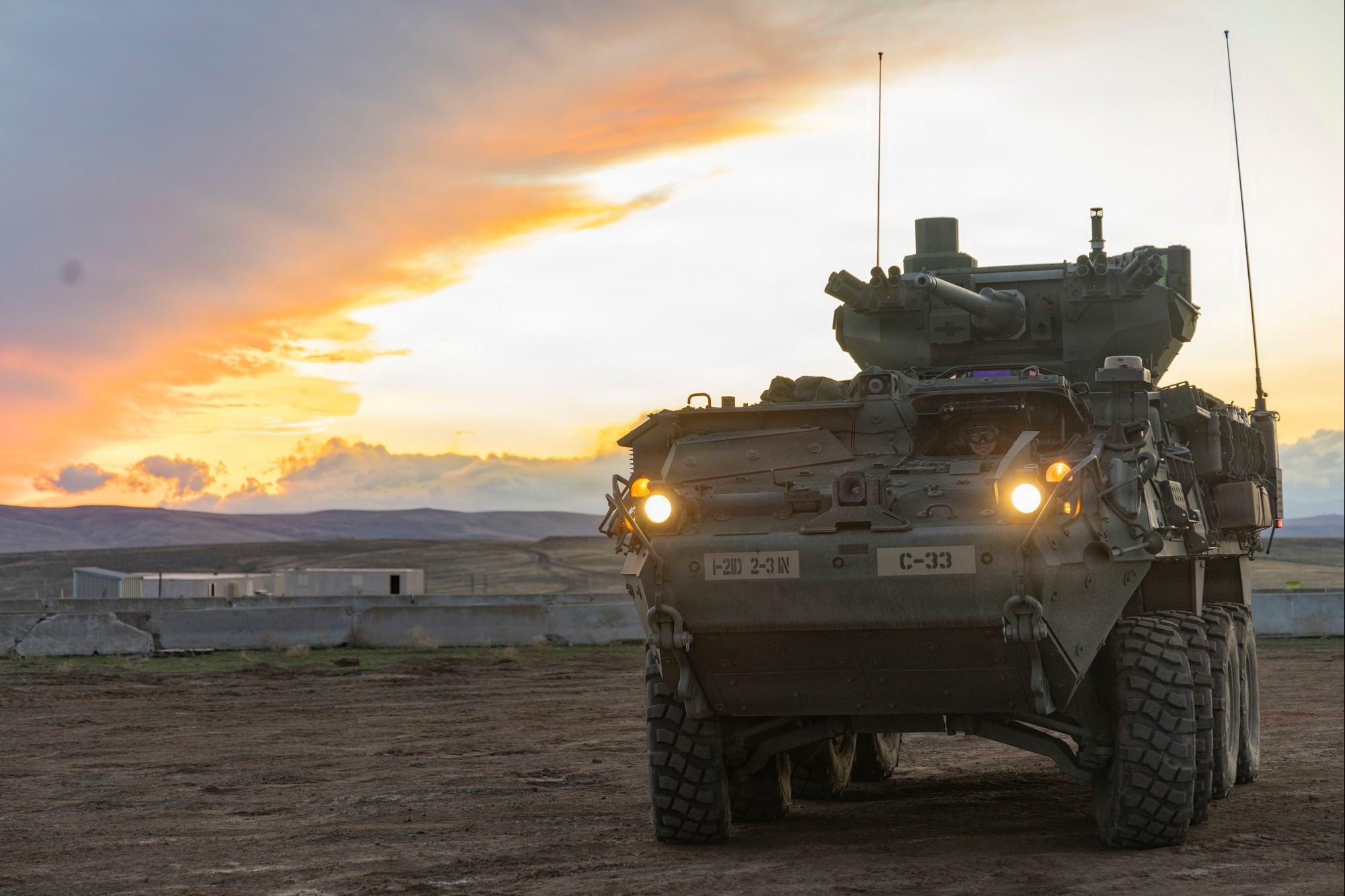 1-2 Stryker Brigade Combat Team rolls out new Strykers for 30mm live ...
