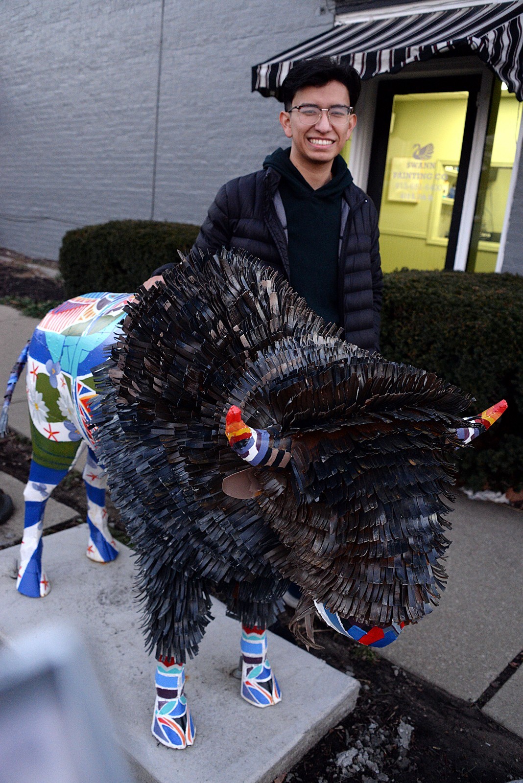 Spirit of the Buffalo: Lamp intern contributes time, talent to local ...