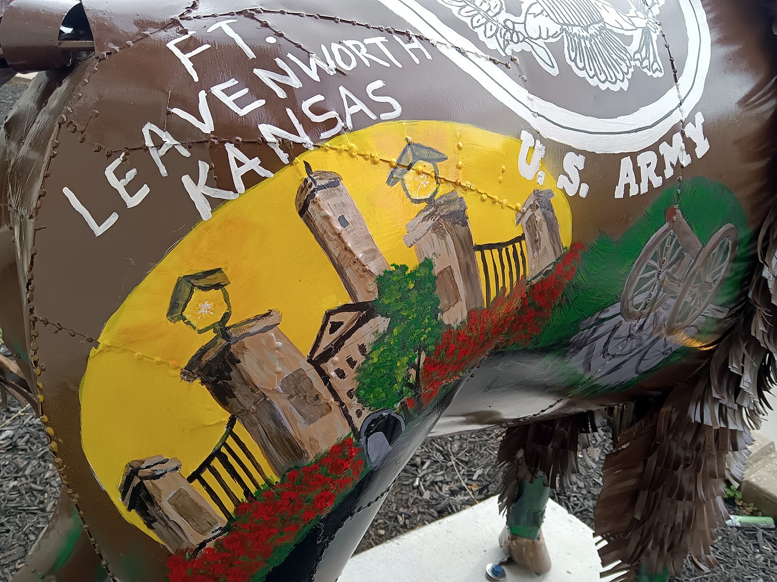 Spirit of the Buffalo: Lamp intern contributes time, talent to local ...