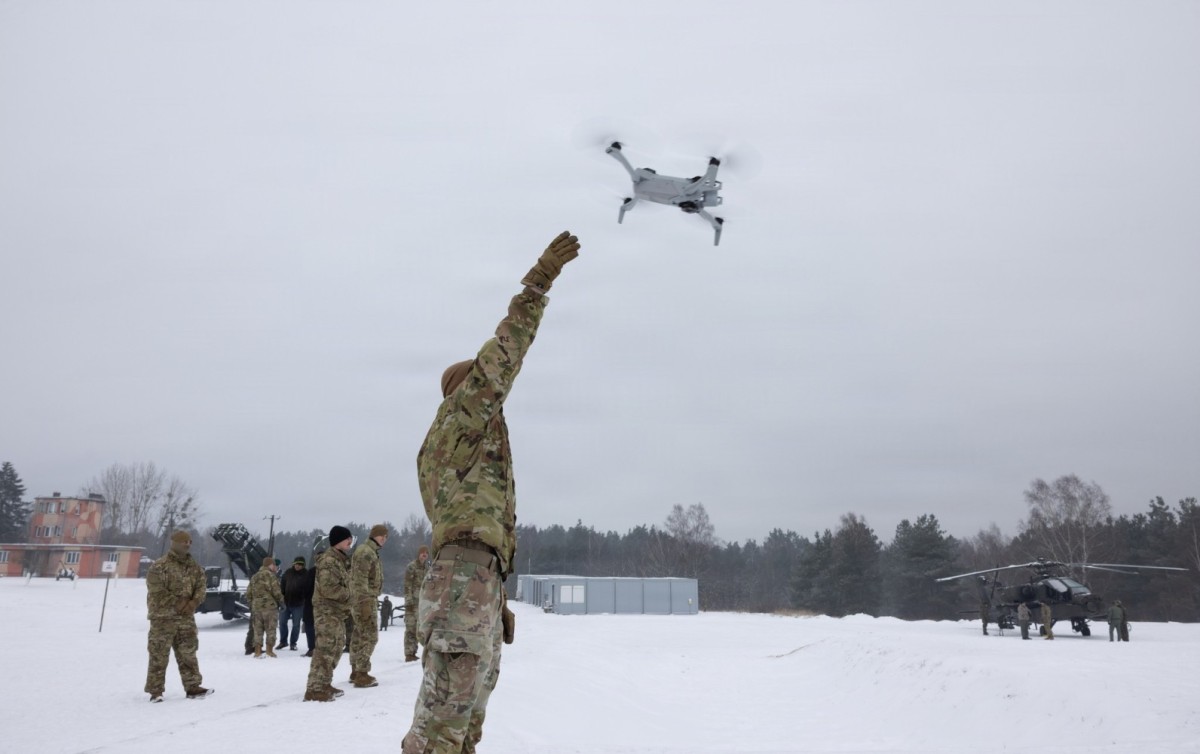US Army, Polish Land Forces conduct Operation Winter Falcon 2026 ...