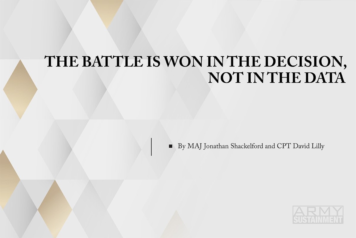 The Battle Is Won in the Decision, Not in the Data | Article | The ...