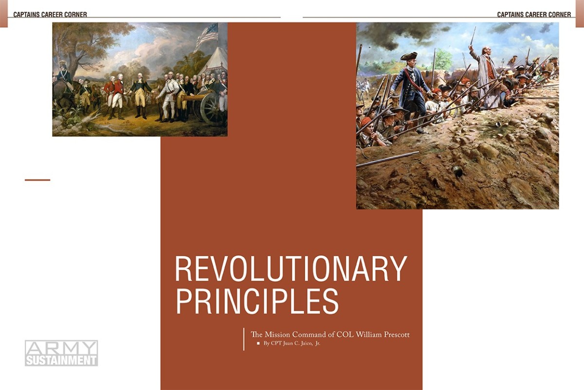 Revolutionary Principles: The Mission Command of COL William Prescott ...