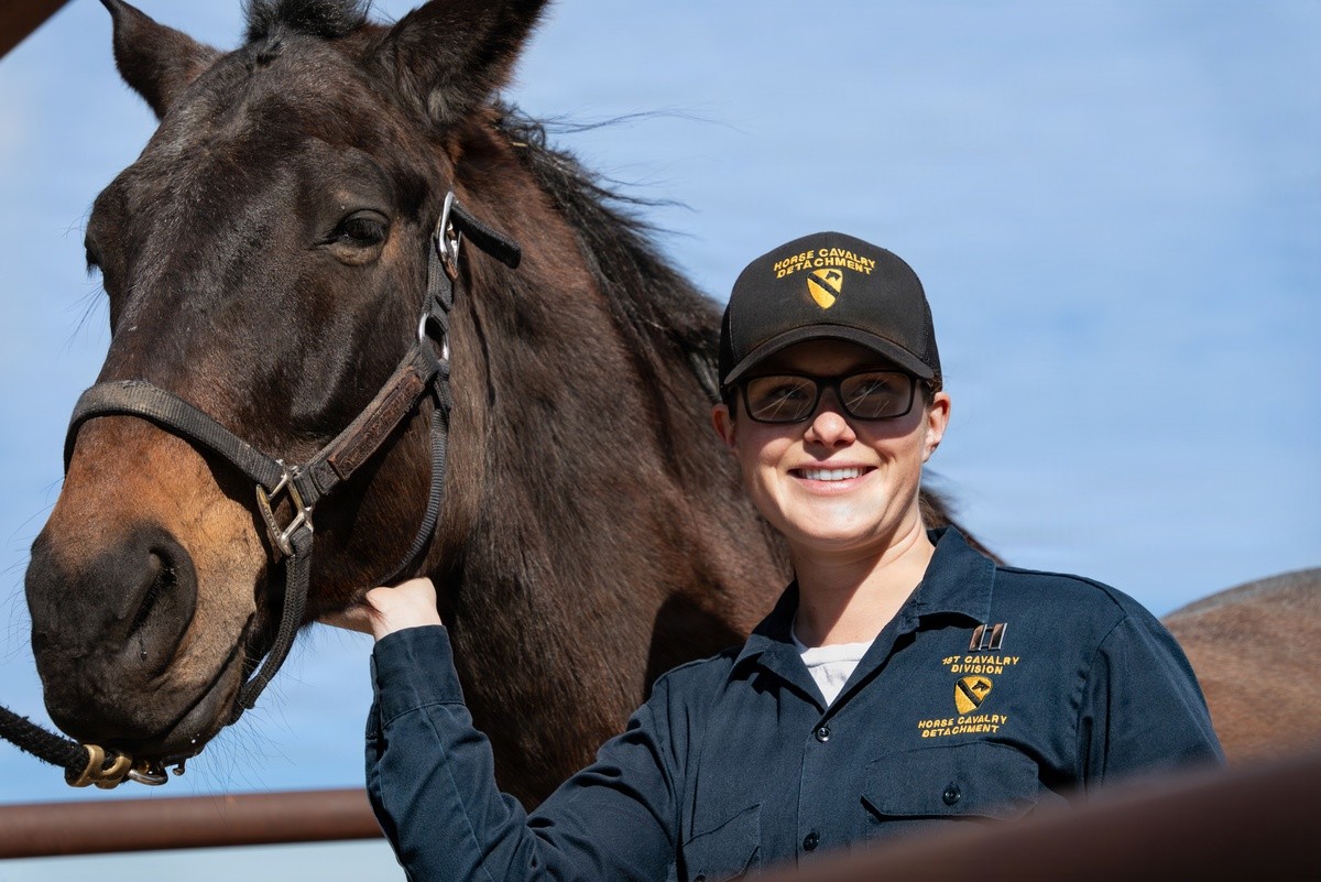 Leading the charge: Captain Megan Korpiel’s lifelong bond with horses ...