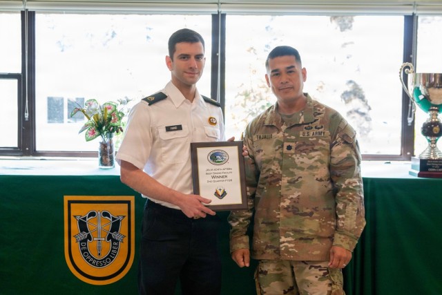 1st Special Forces Group (Airborne) wins JBLM 2025 Best Dining Facility ...