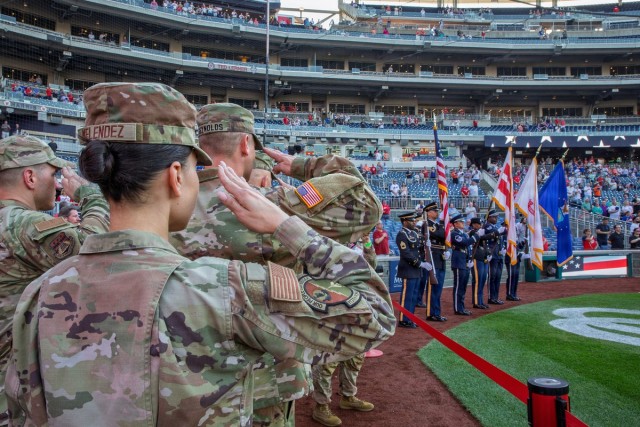 National Guard Day at Nationals Park celebrates Guard service ...