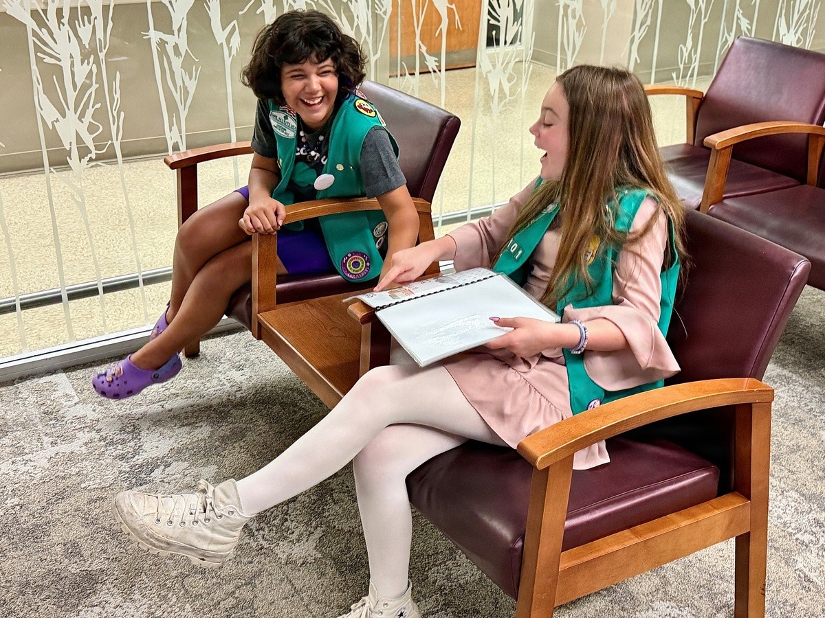 Turning the Page: Girl Scouts Create Reading Space for Families at ...