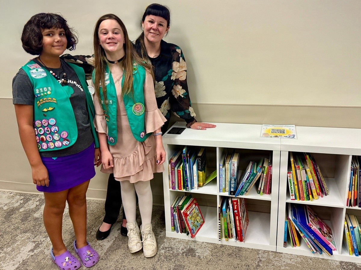 Turning the Page: Girl Scouts Create Reading Space for Families at ...